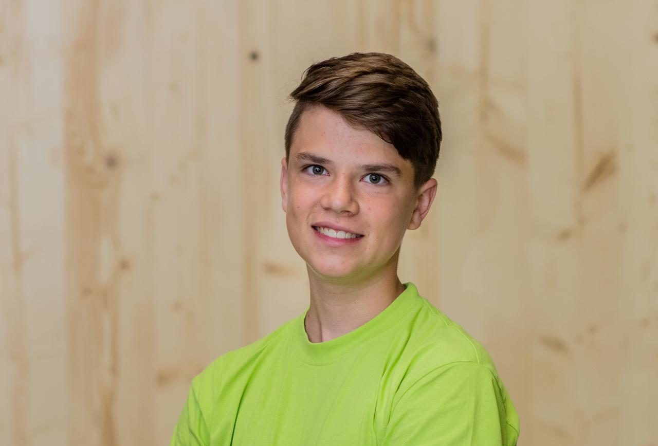 Willkommen Zimmermann-Lehrling Robin Müller!